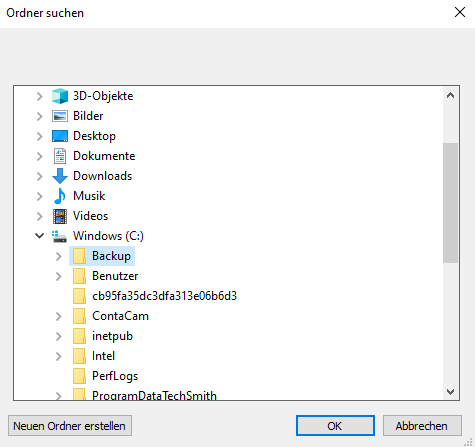 Optionen - Explorer Pfad - SaveTimeSolutions